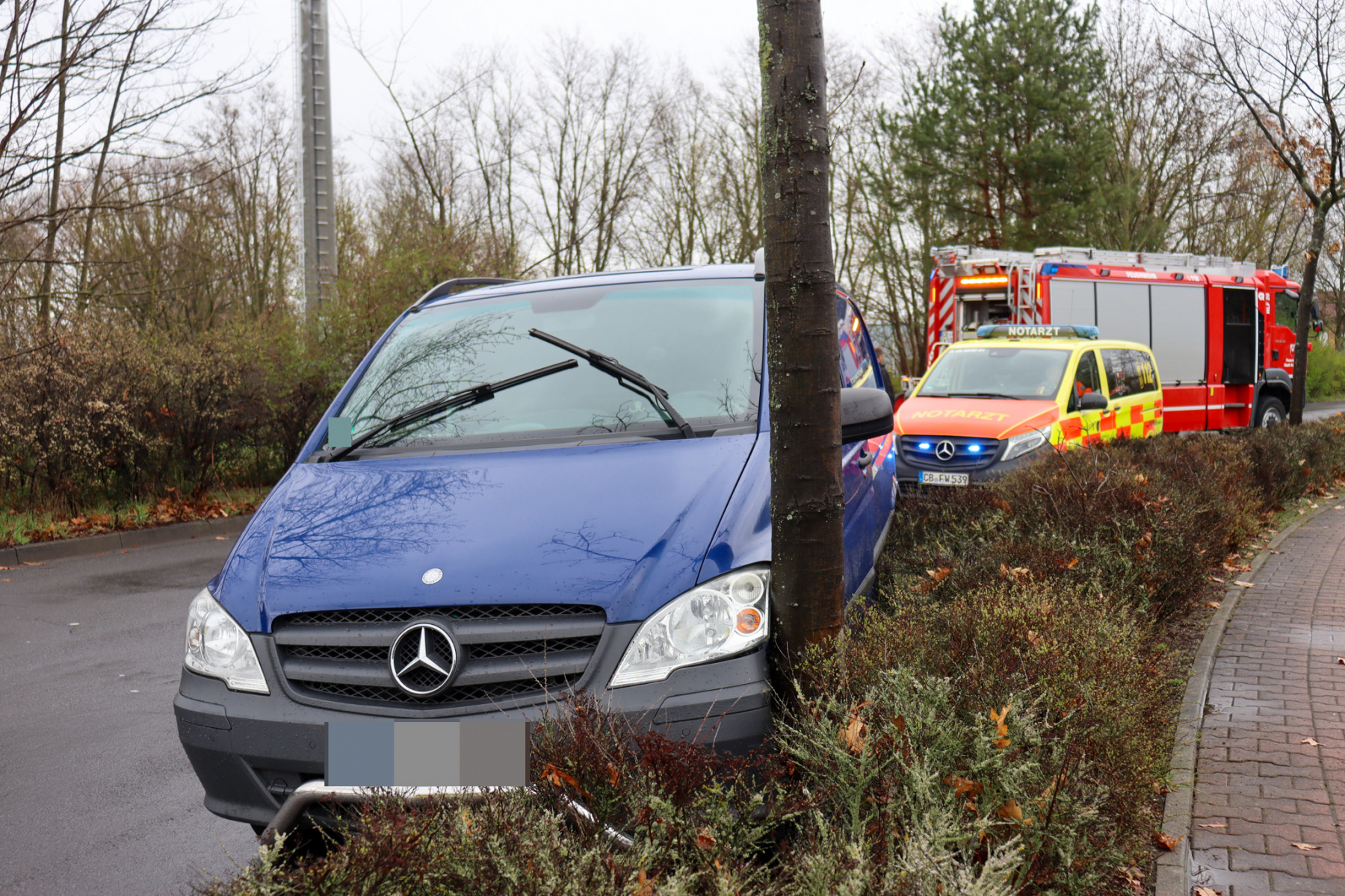 Unfall in Cottbus: PKW kollidiert mit Baum - eine verletzte Person ins Krankenhaus ...
