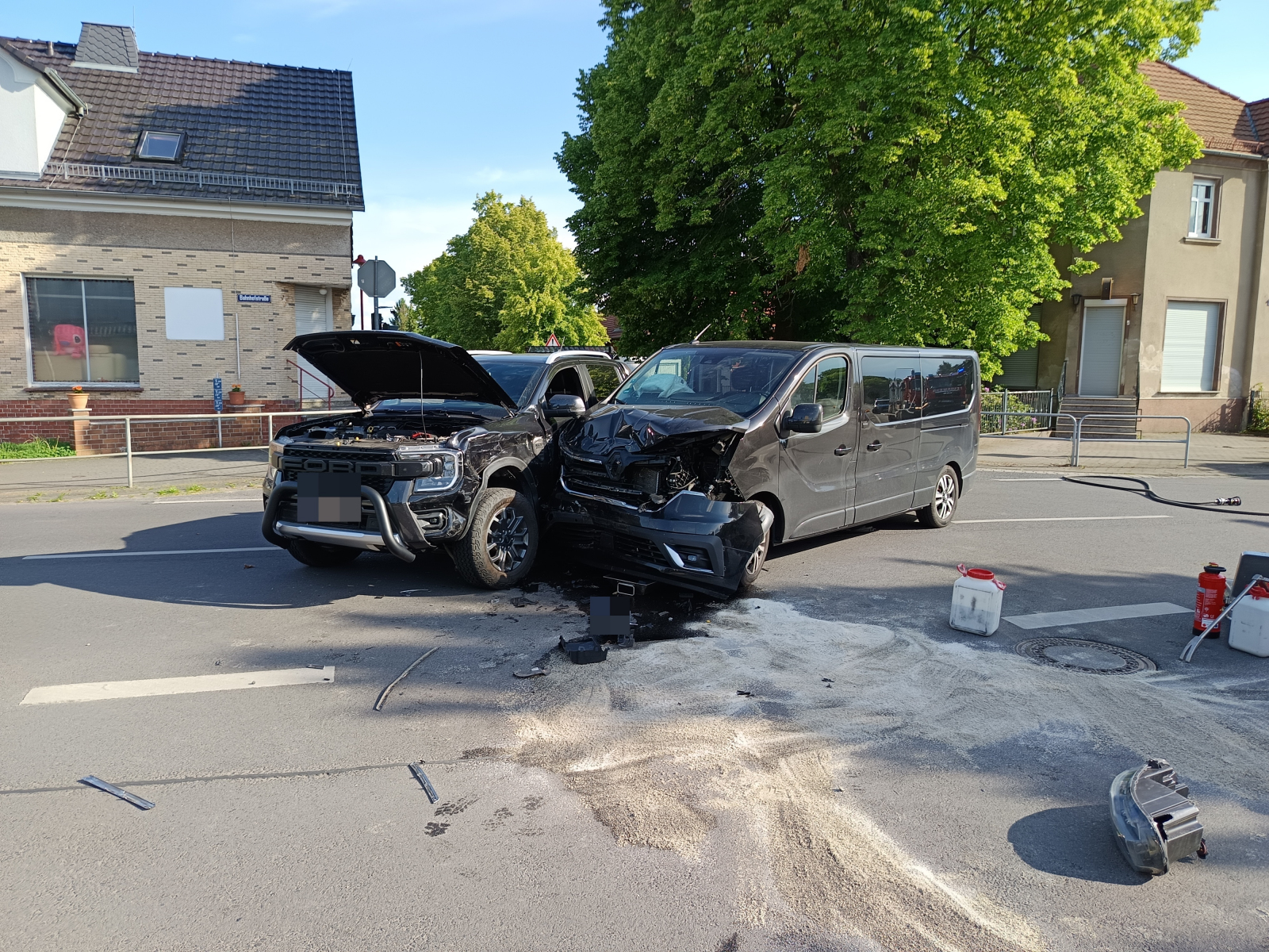 Verkehrsunfall mit Personenschaden in Cottbus-Kiekebusch - Blaulichtreport Lausitz